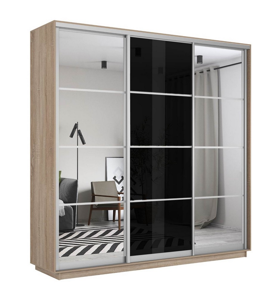 Купить 3 х дверные шкафы купе в Москве под заказ с установкой E1